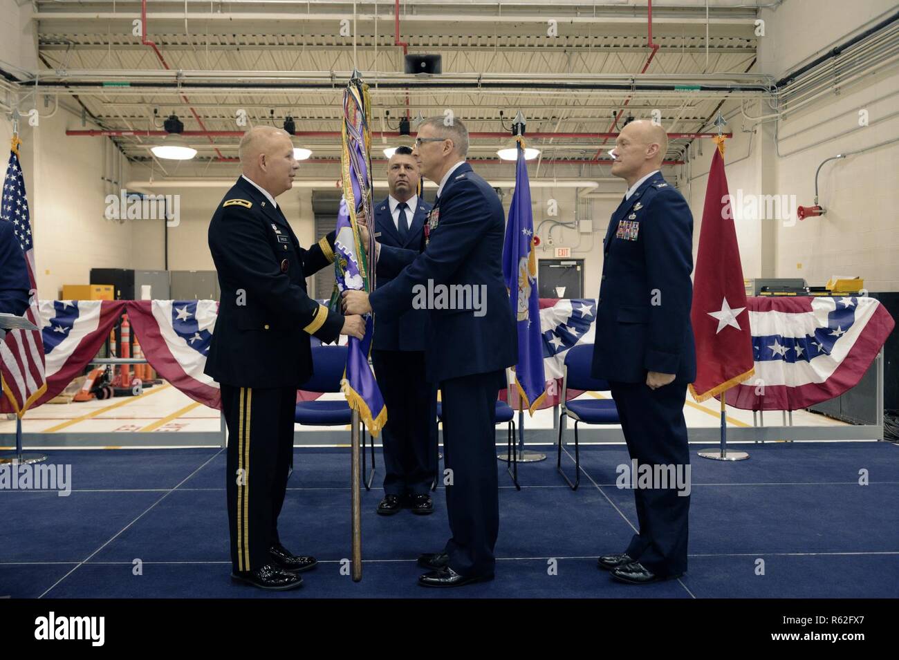 Col. Robert Kilgore, outgoing wing commander of the 107th Attack Wing ...