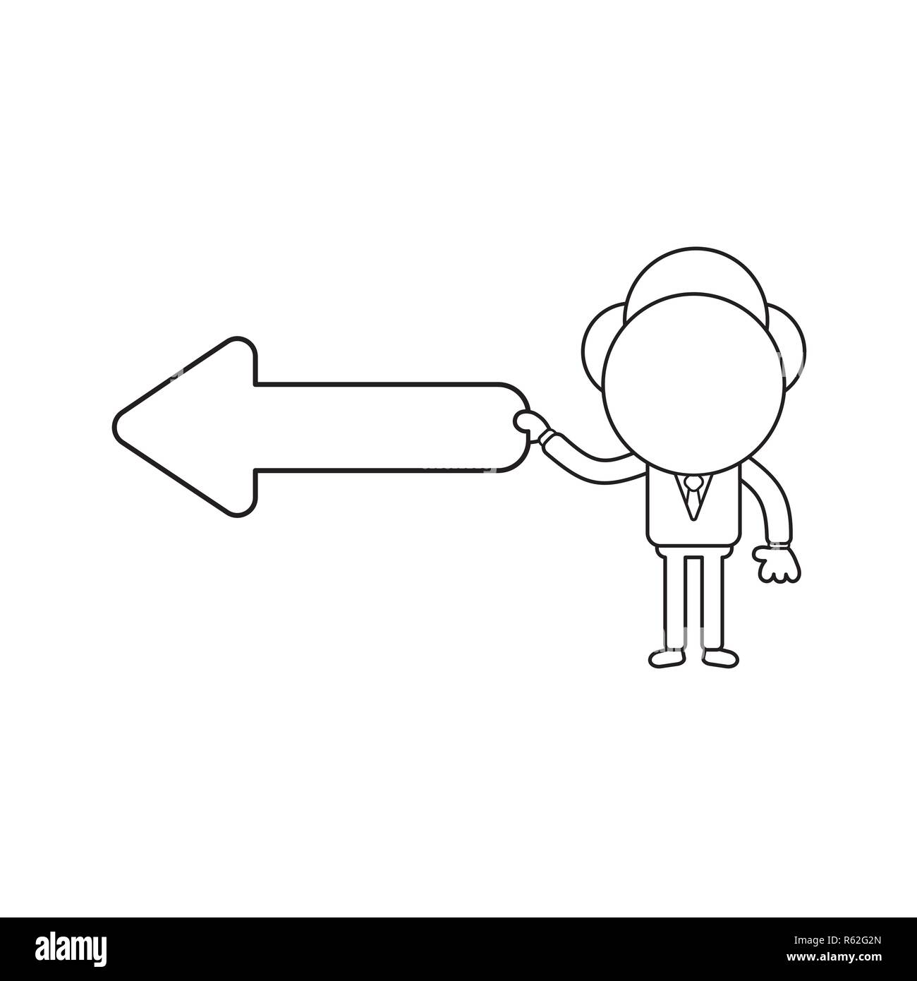 Black Arrows Pointing Left