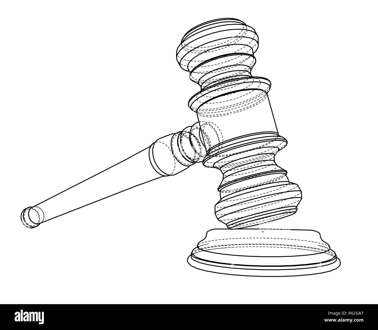 Decision gavel Black and White Stock Photos & Images - Alamy