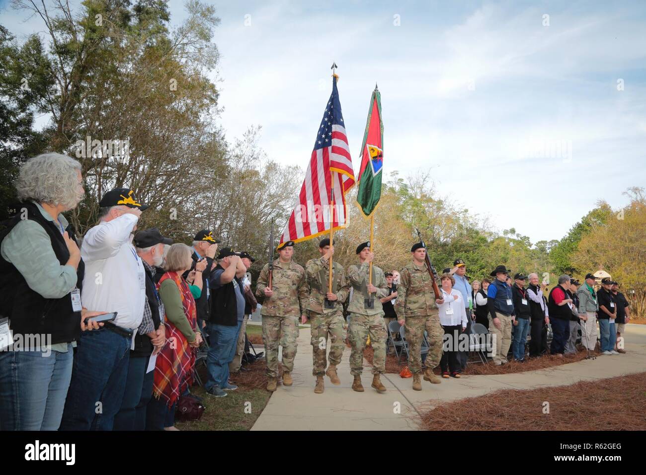 FORT BENNING, Ga. (Nov. 19, 2018) – Members of the Association of the ...