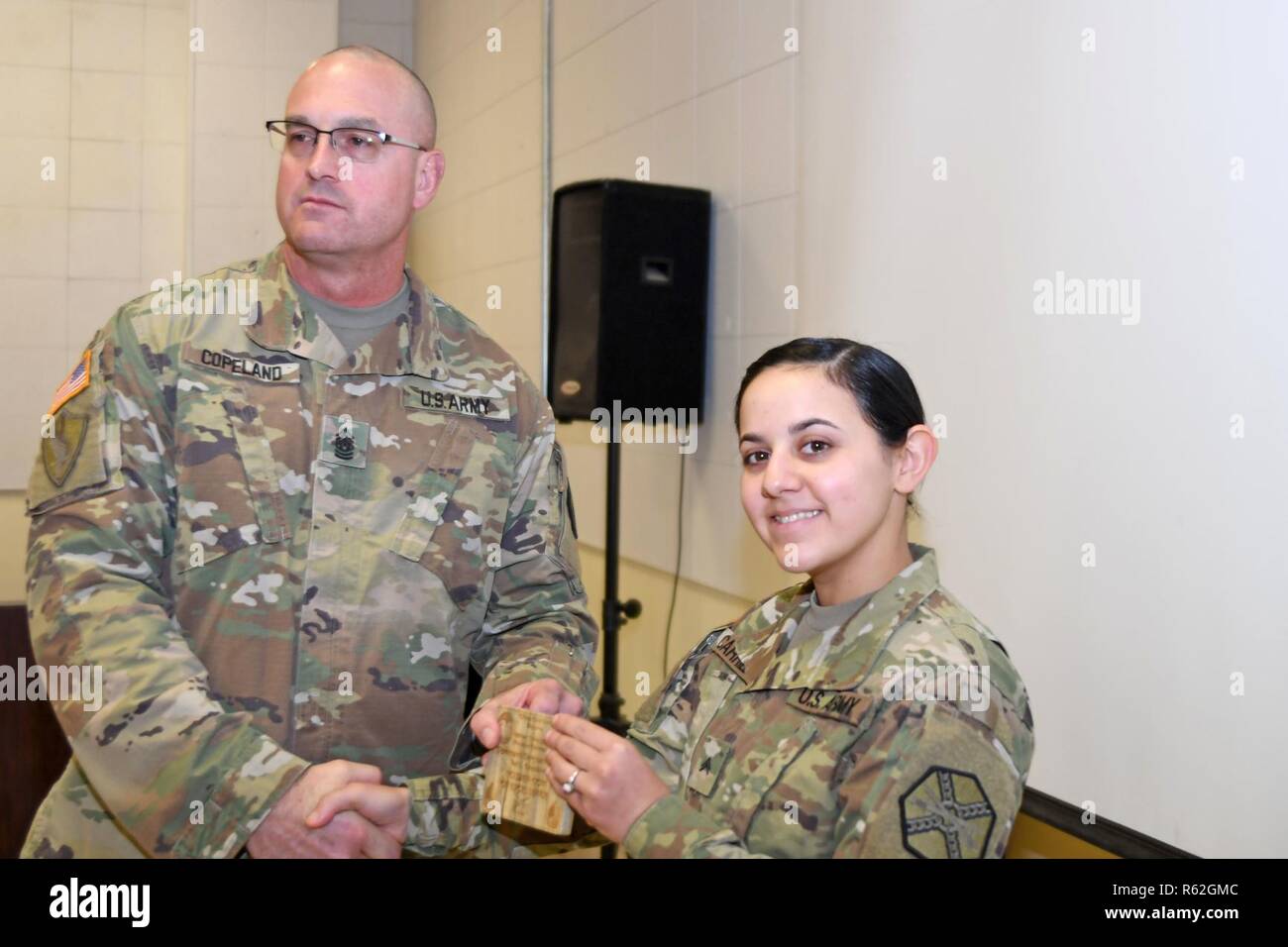 Command Sgt. Maj. Ted L. Copeland, the Command Sergeant Major of the ...
