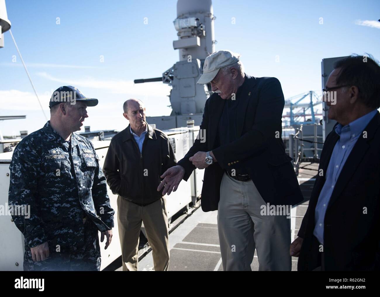 Norfolk, Va. (Nov. 16, 2018) Retired Capt. James Phillips, former ...