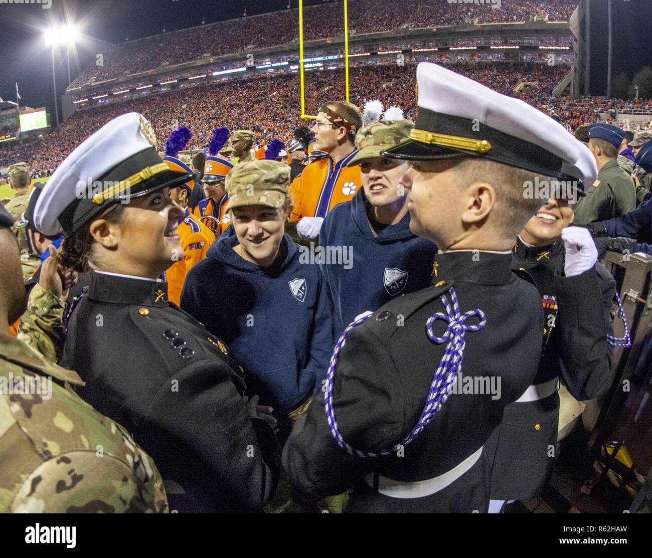 Clemson military appreciation hi-res stock photography and images - Alamy