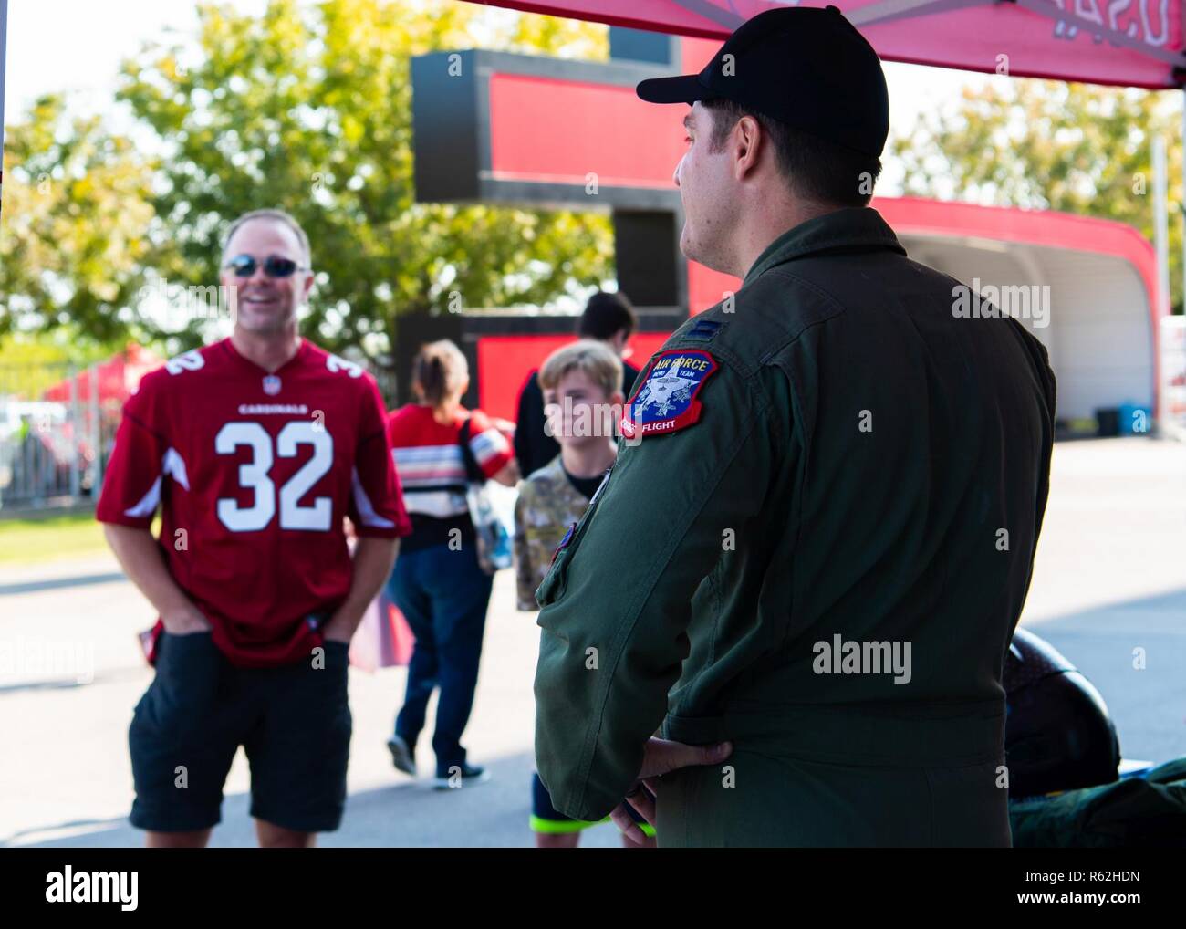 Capt. Andrew “Dojo” Olson, F-35 Heritage Flight Team pilot and ...