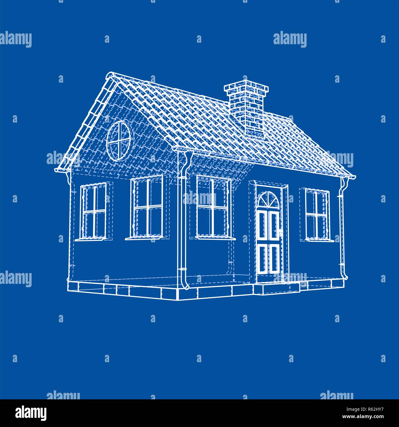 House sketch hi-res stock photography and images - Alamy