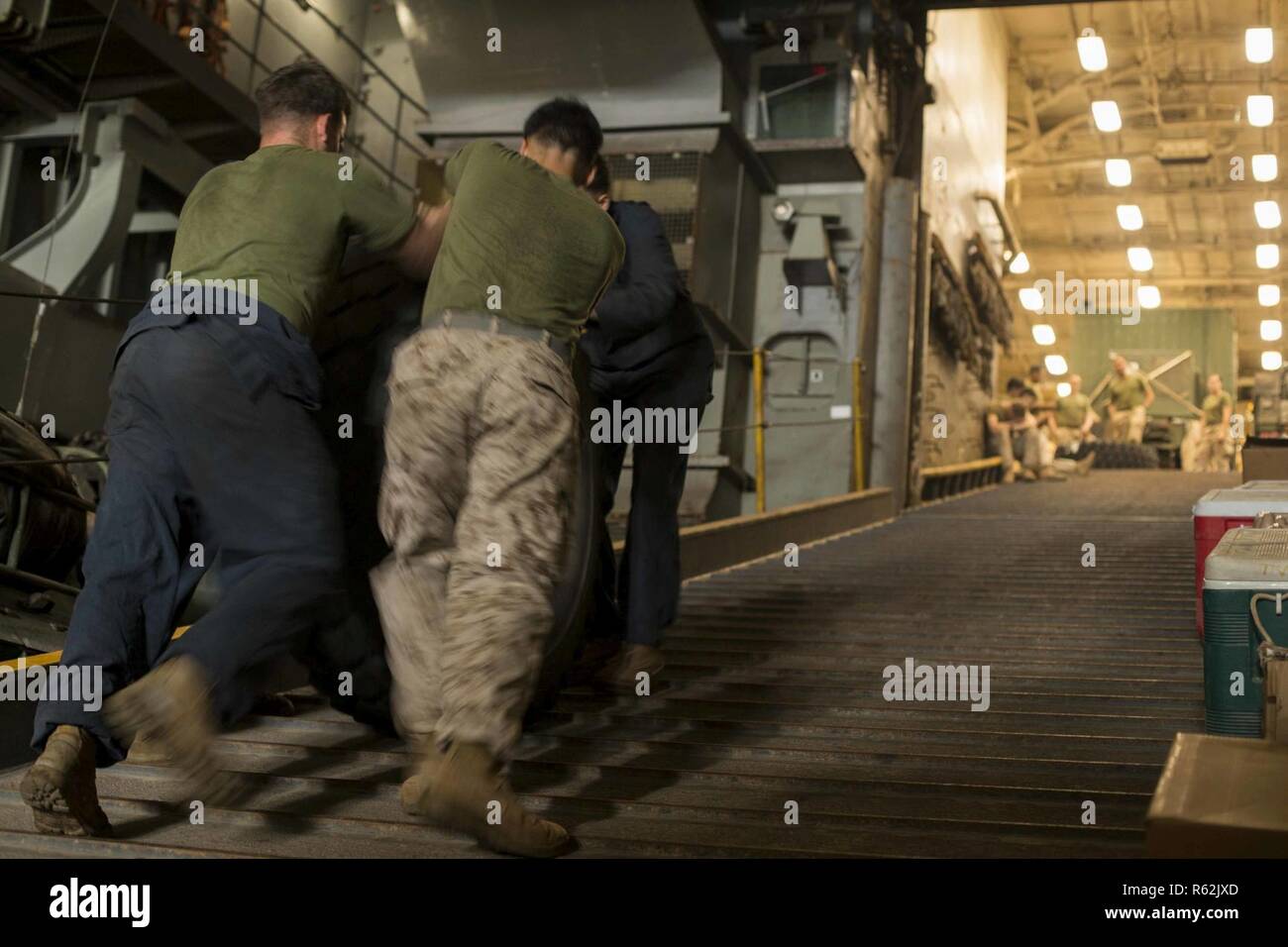 ARABIAN GULF - U.S. Marines with Combat Logistics Battalion 13, 13th ...