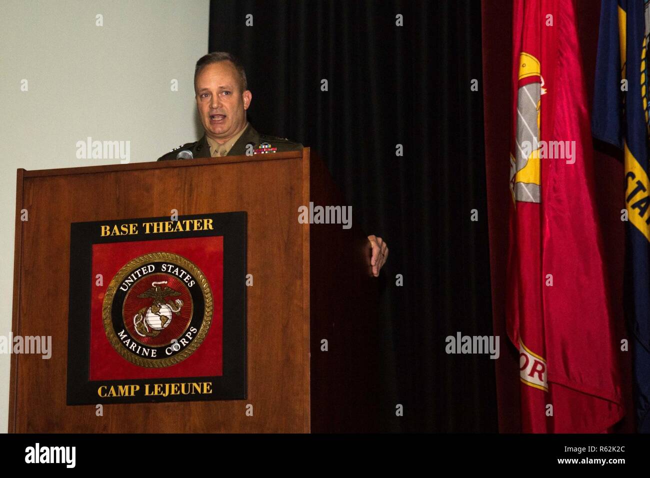 U.S. Marine Corps Maj. Gen. David Furness, the commanding general of ...