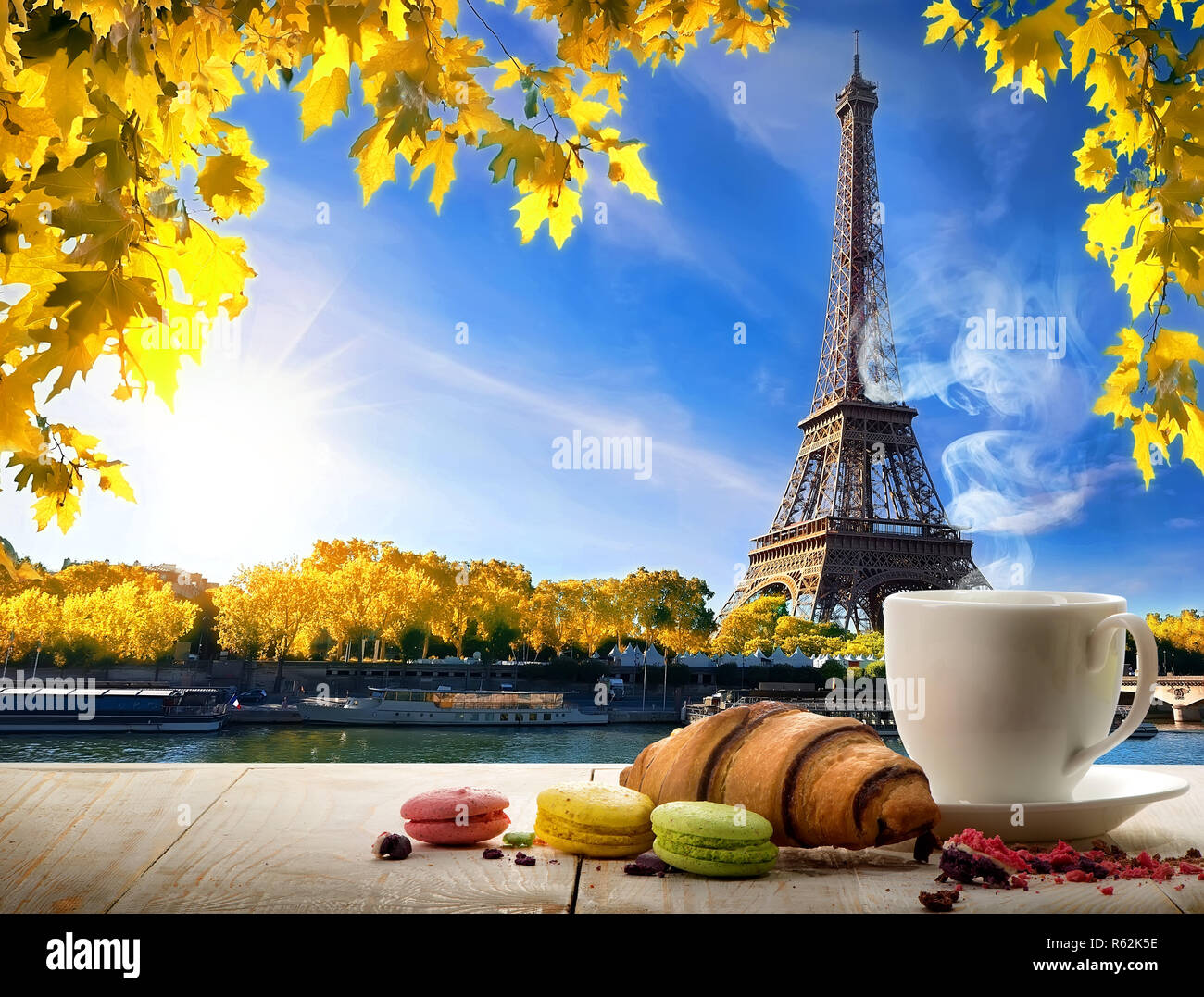Coffee in Paris Stock Photo - Alamy