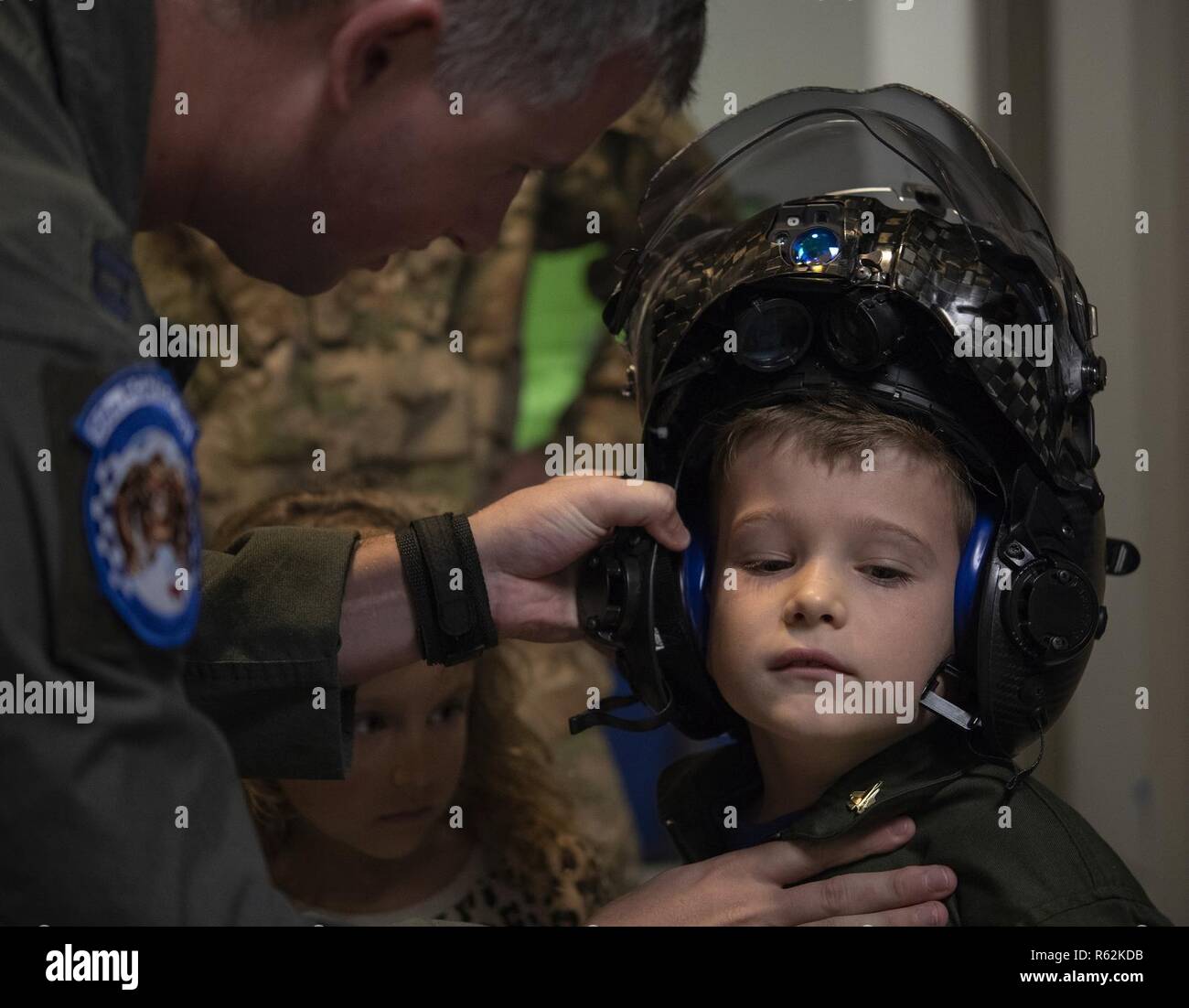 U.S. Air Force Capt. Matthew Powell, 58th Fighter Squadron F-35A ...