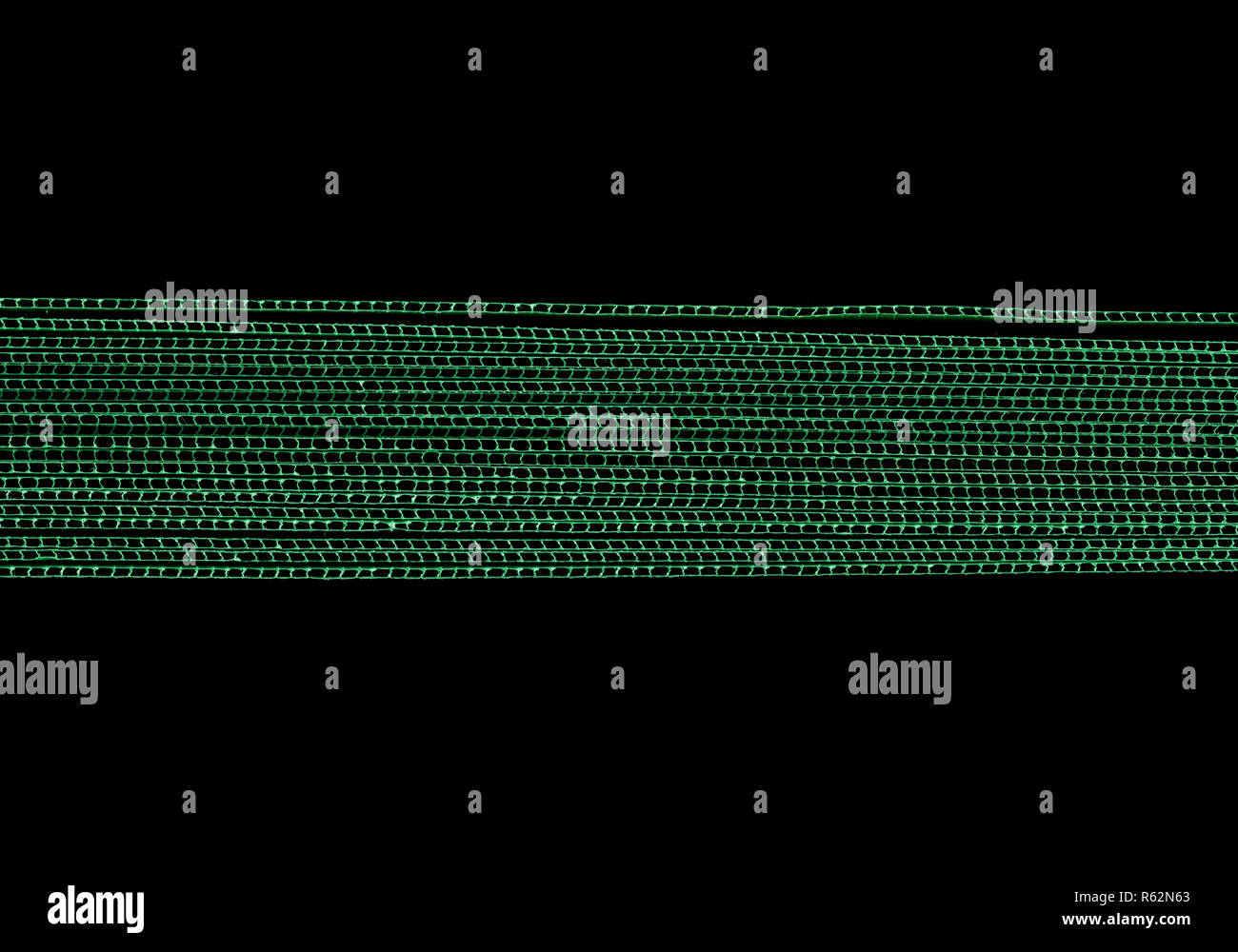 green corrugated polypropylene plastic texture Stock Photo - Alamy