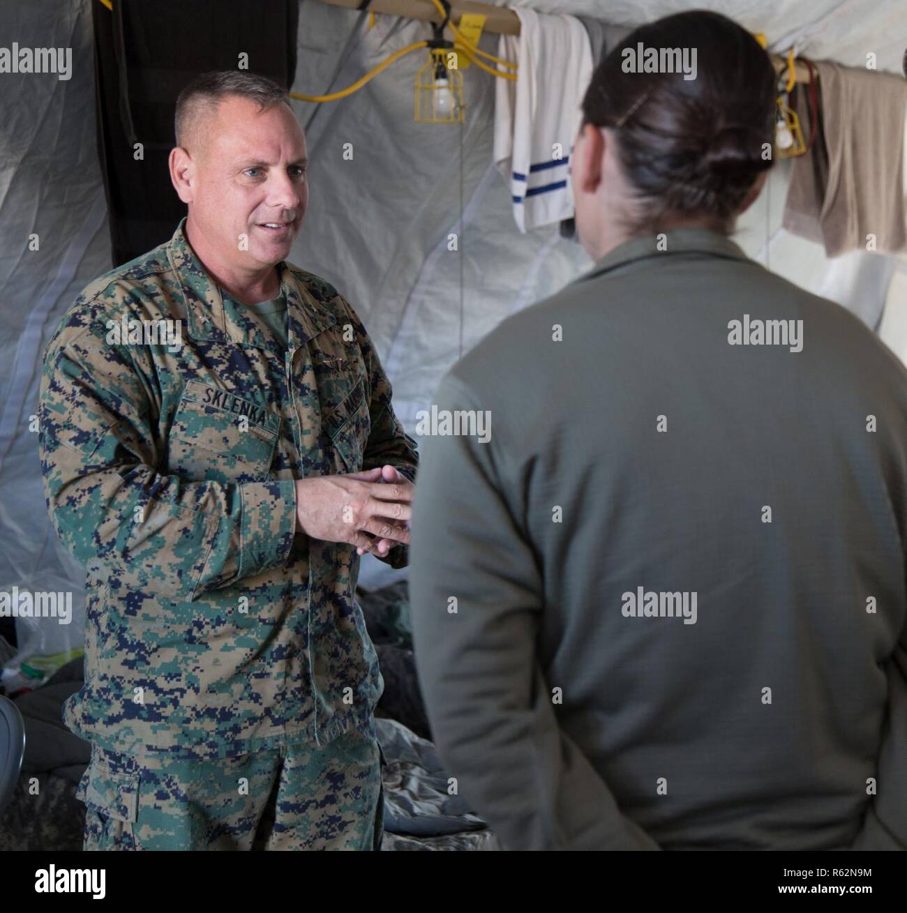 U.S. Marine Corps Brig. Gen. Stephen Sklenka, Deputy Commanding General ...