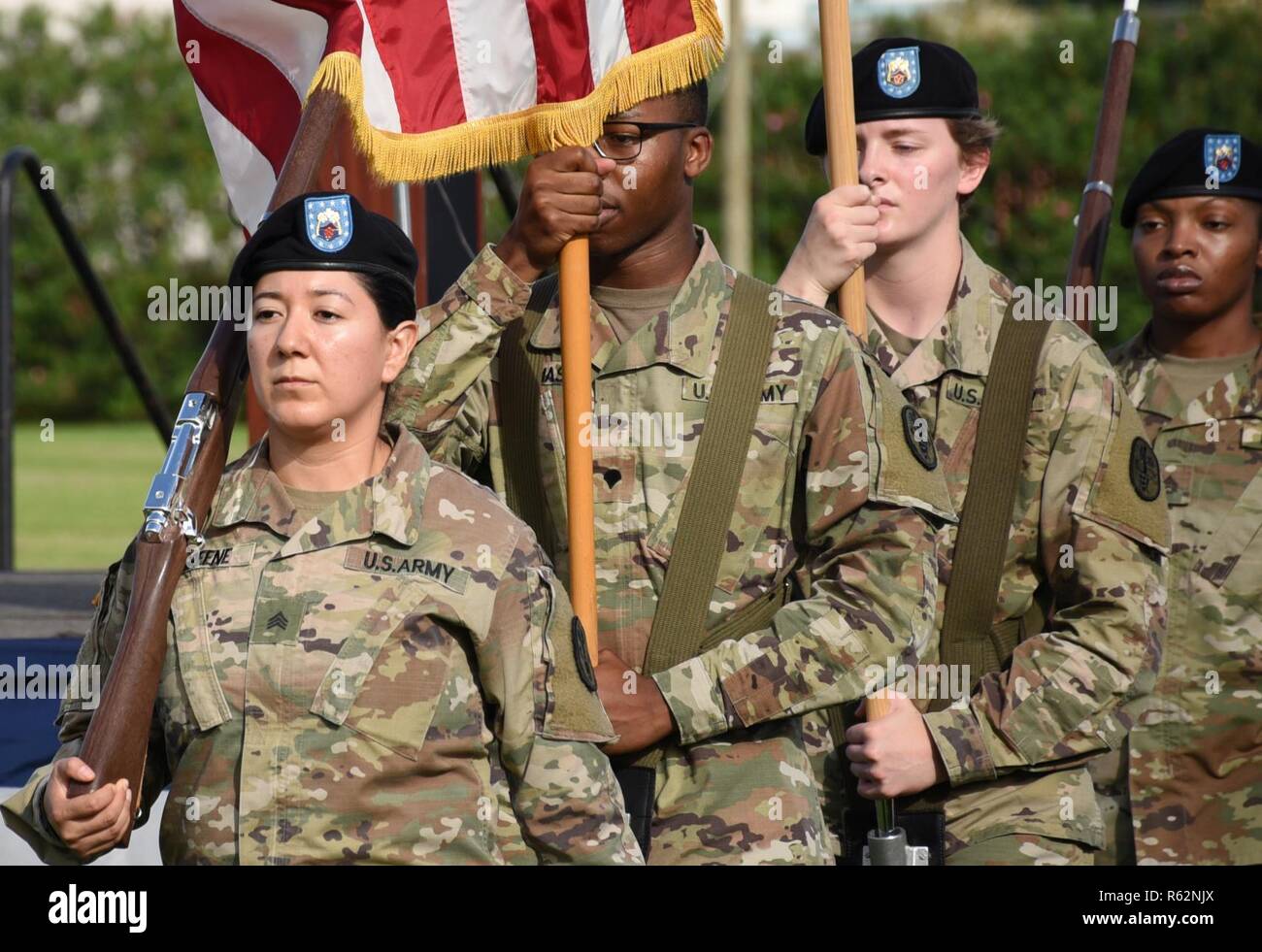 The Tripler Army Medical Center Color Guard participate in the 2018 ...