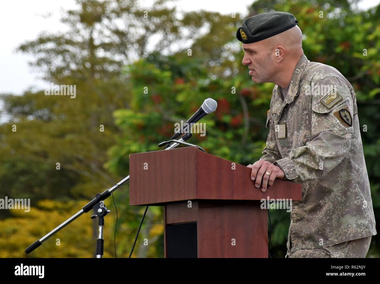 Col. Trevor J. Walker, deputy commander, 25th Infantry Division (New ...
