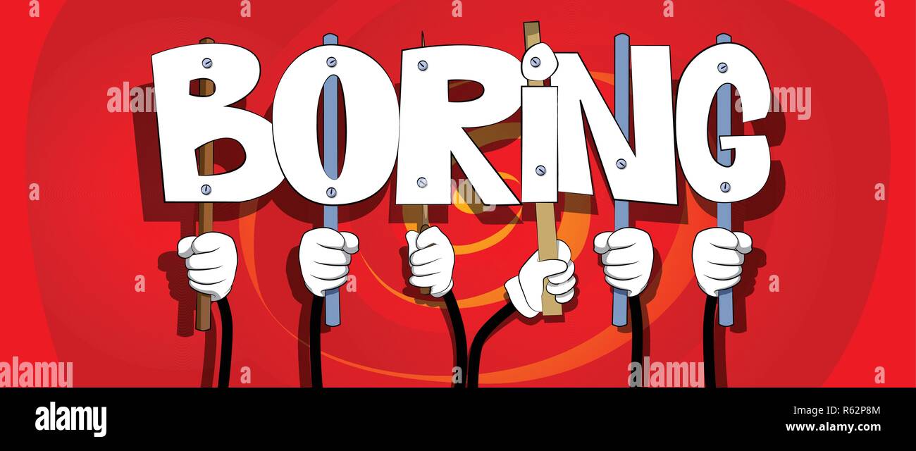 Boredom Stock Vector Images - Alamy