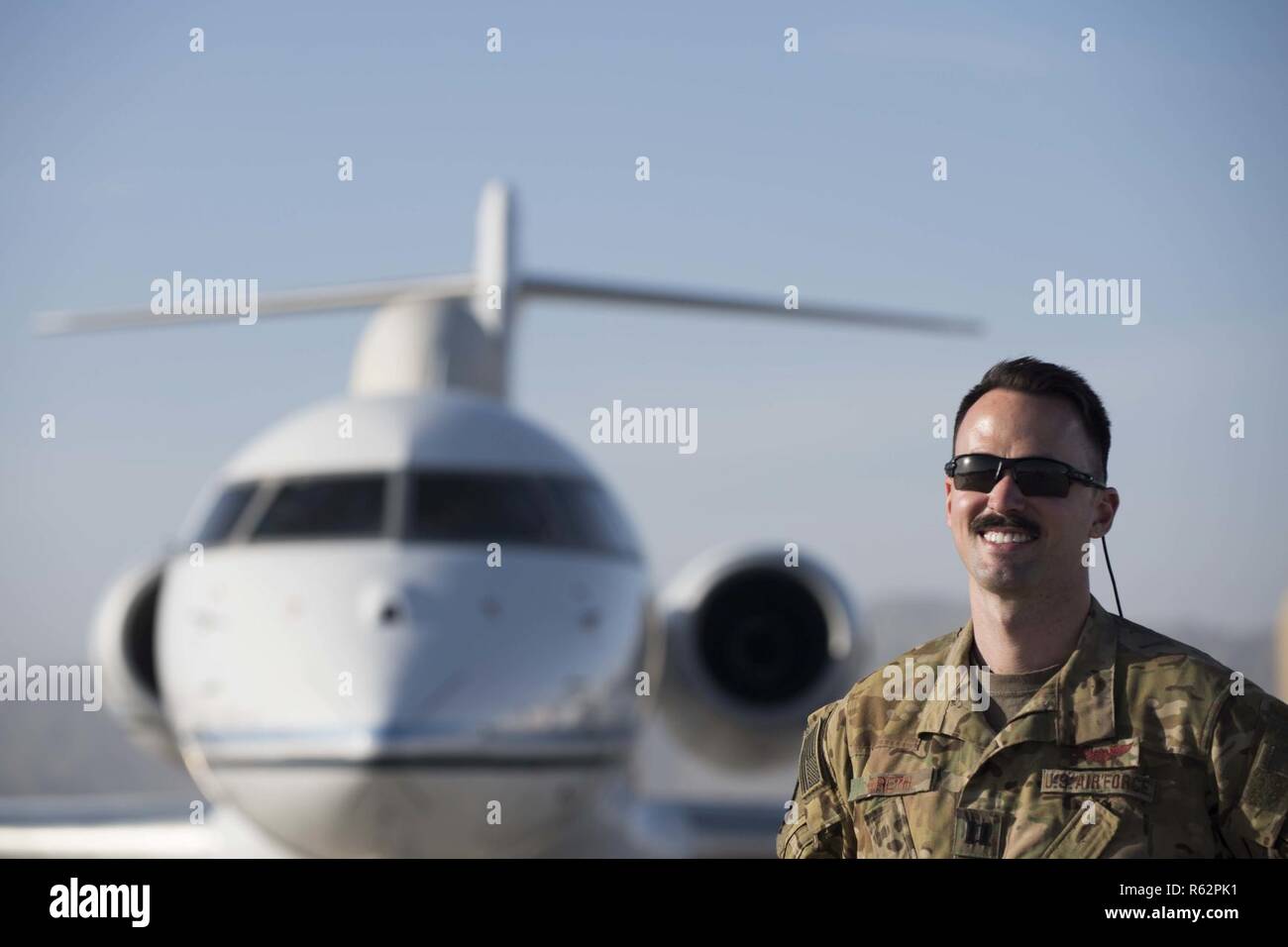 U.S. Air Force Capt. Jacob Breth, 430th Expeditionary Electronic Combat ...