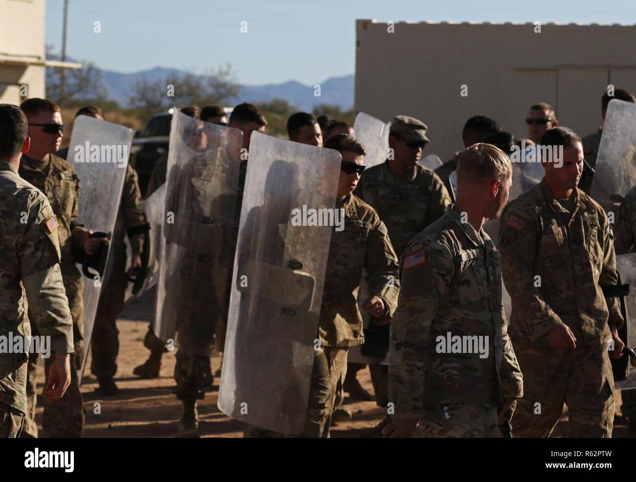 Soldiers from the 65th MP (Military Police) Company Airborne, 503rd MP ...