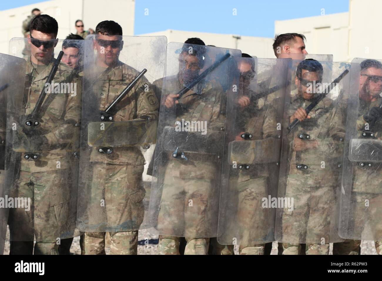 Soldiers from the 65th MP (Military Police) Company Airborne, 503rd MP ...