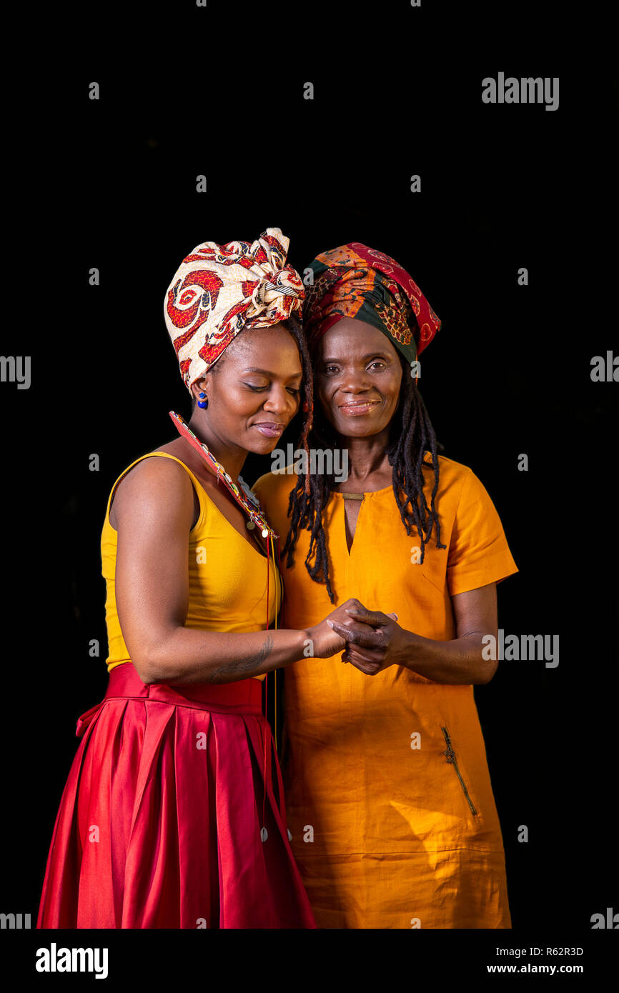 Black african woman female mother hi-res stock photography and images ...