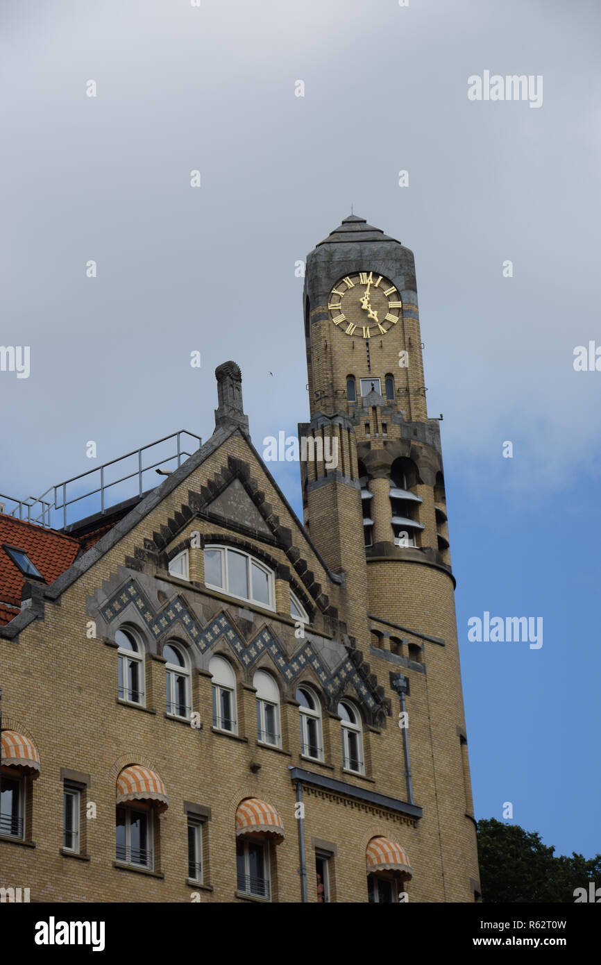 clock tower in amsterdam Stock Photo - Alamy