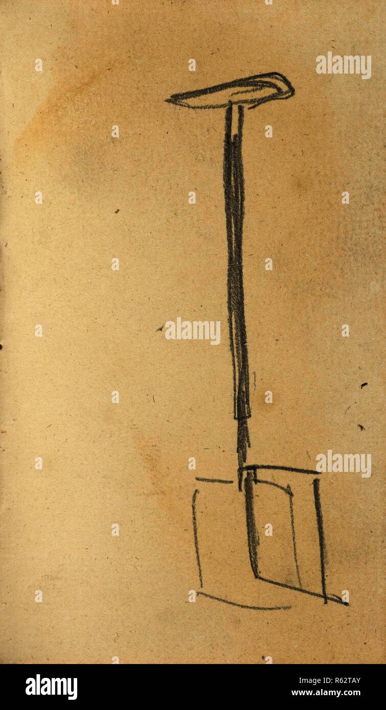 Perspective frame. Date: November 1884-September 1885, Nuenen ...