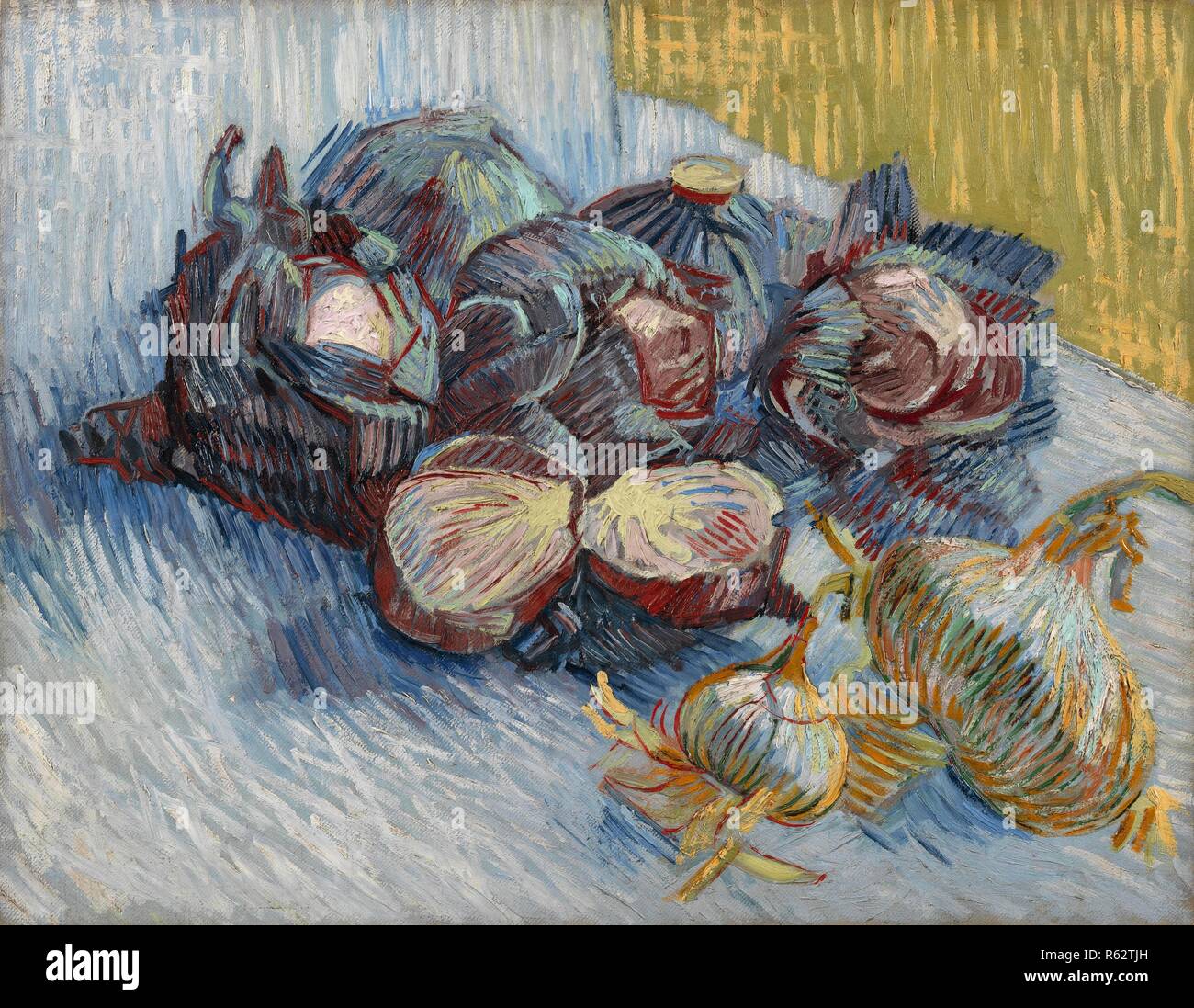 Red Cabbages and Onions. Date: October-November 1887, Paris. Dimensions ...