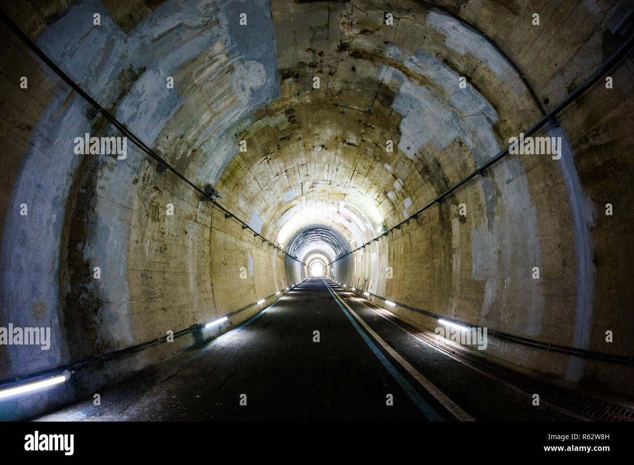 bike road tunnel Stock Photo - Alamy