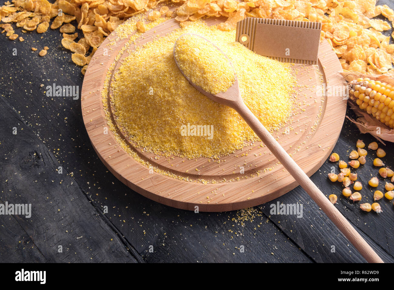 Ingredients corn flakes label hi-res stock photography and images - Alamy