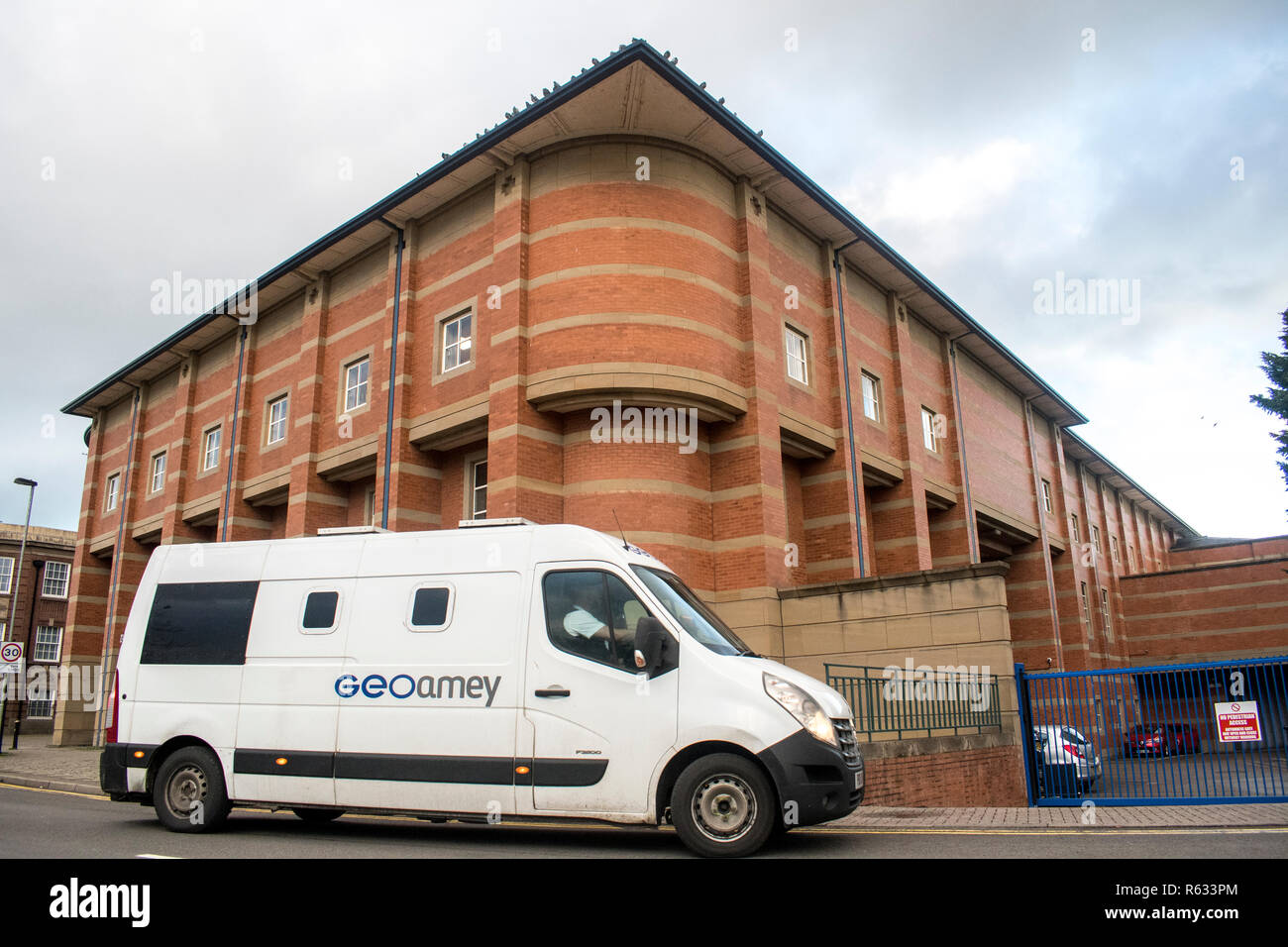 Geoamey prison van hi-res stock photography and images - Alamy