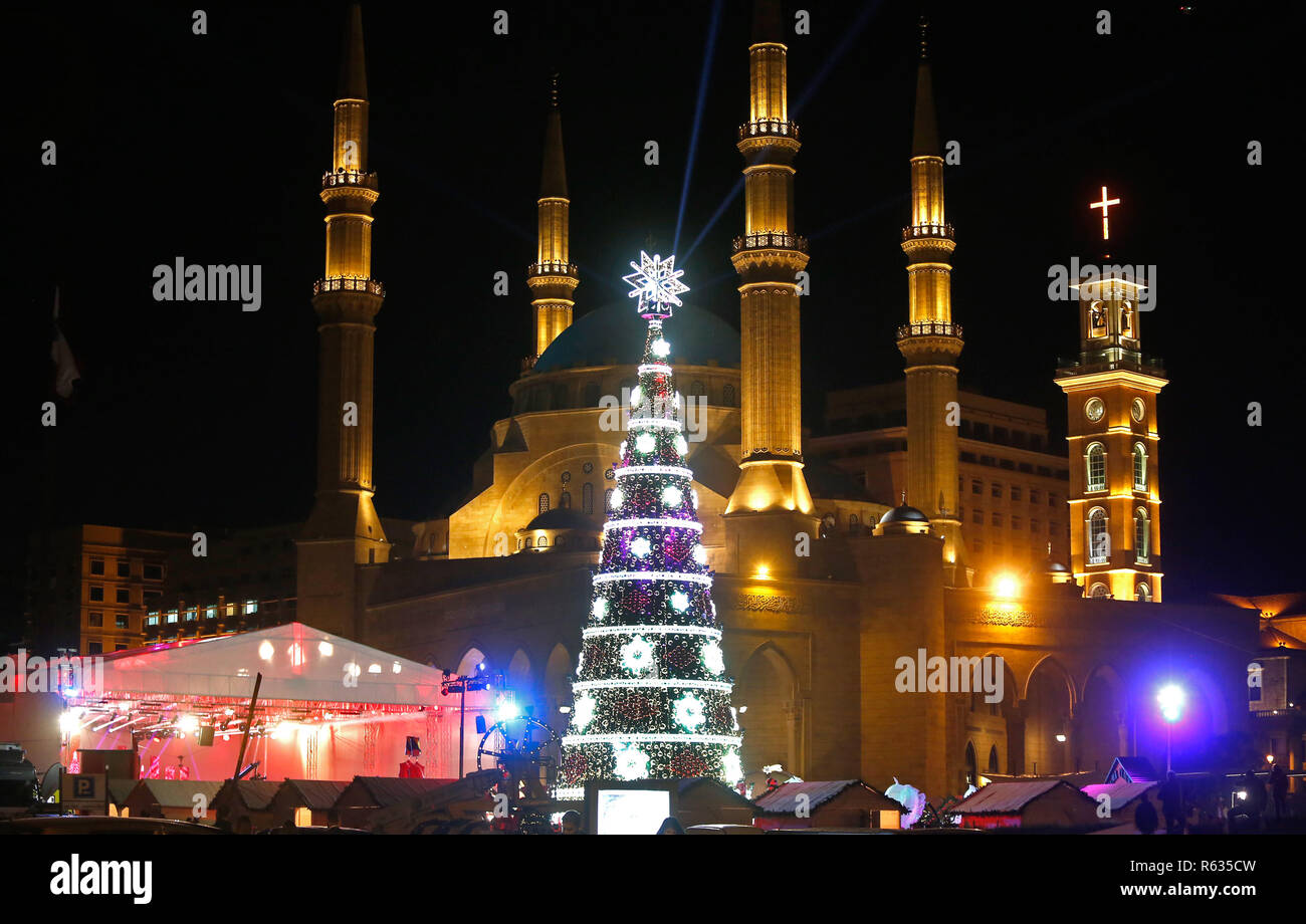 Martyrs square in downtown beirut hi-res stock photography and images ...