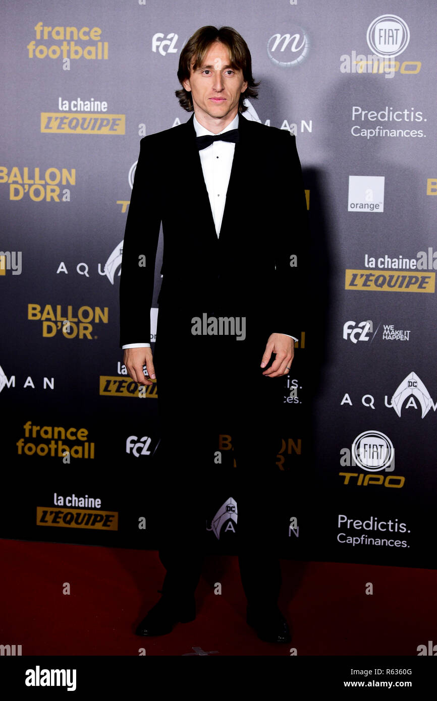 Paris, France. 3rd Dec, 2018. 2018 Ballon d'Or Awards for the Worlds ...