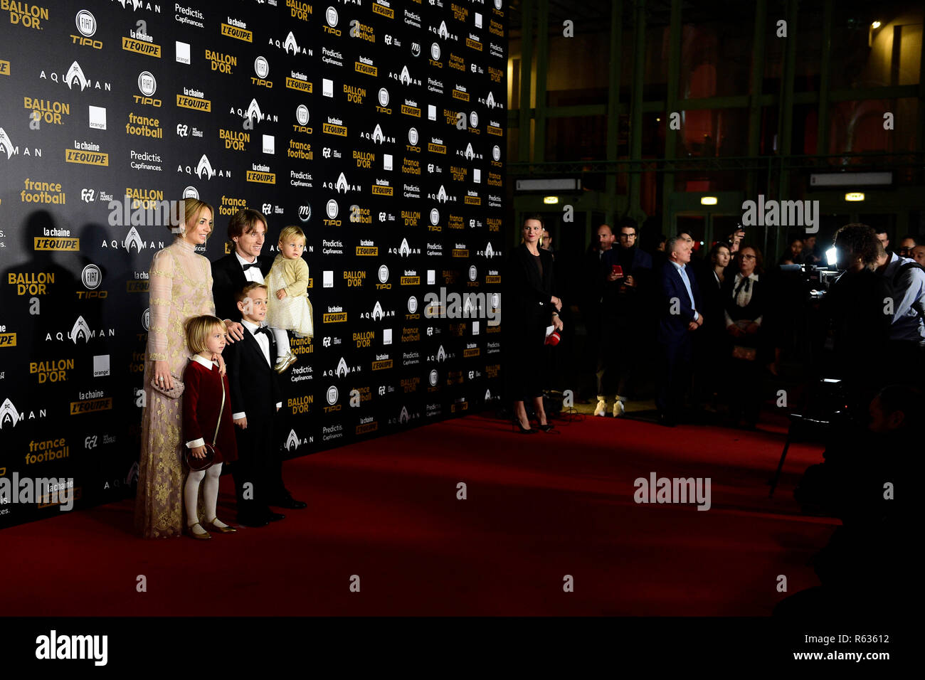 Paris, France. 3rd Dec, 2018. 2018 Ballon d'Or Awards for the Worlds ...