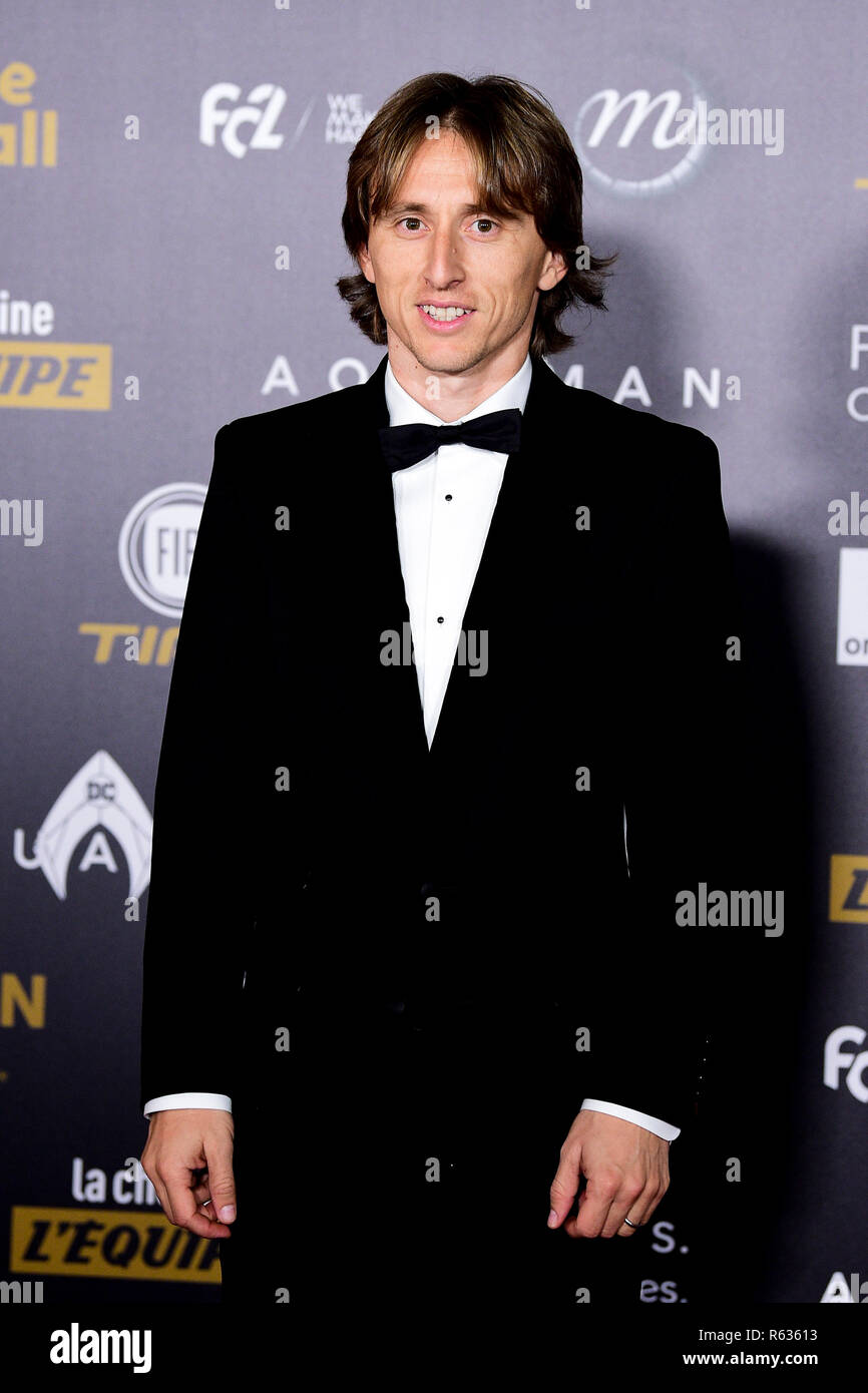 Paris, France. 3rd Dec, 2018. 2018 Ballon d'Or Awards for the Worlds ...