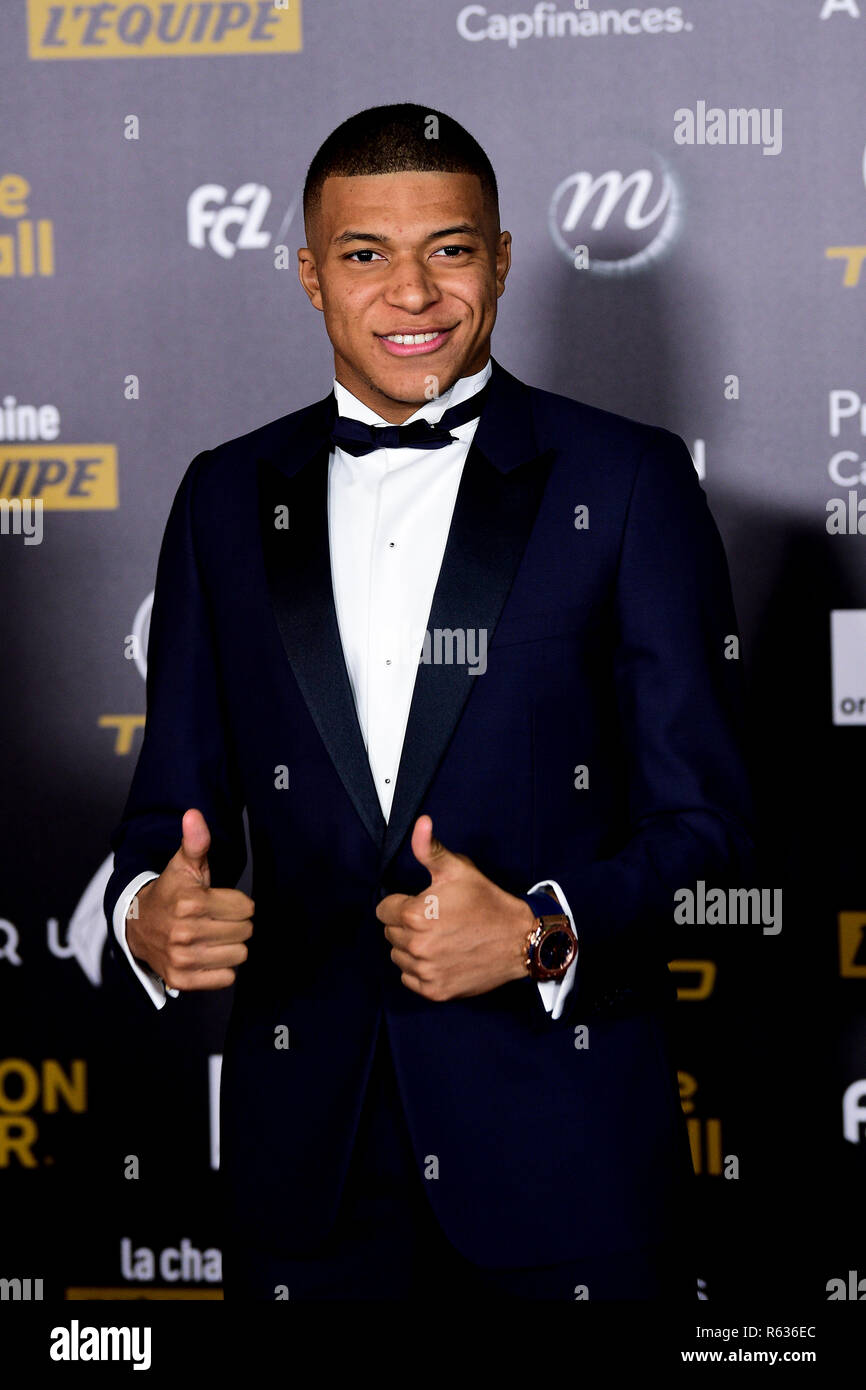 Paris, France. 3rd Dec, 2018. 2018 Ballon d'Or Awards for the Worlds ...