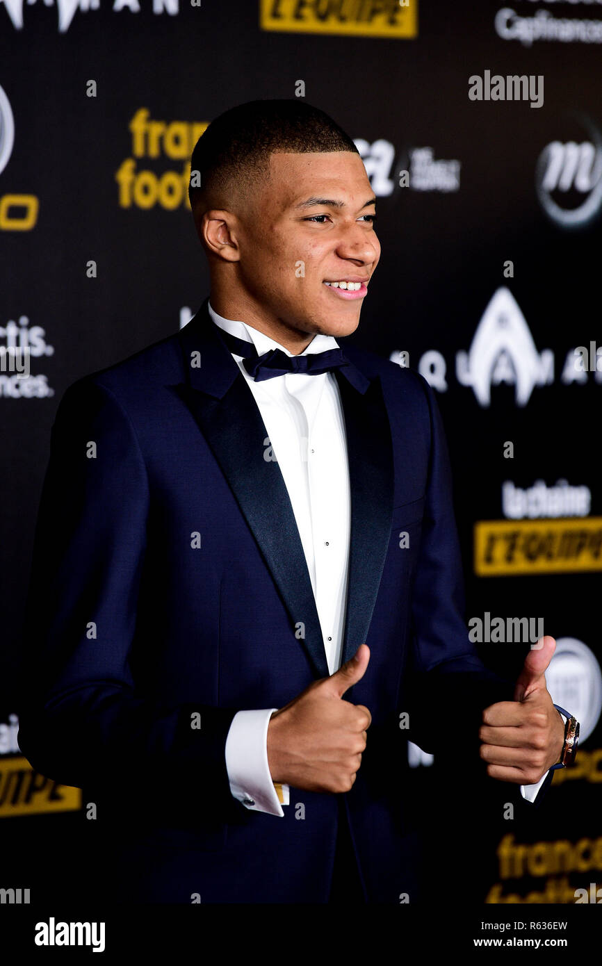 Paris, France. 3rd Dec, 2018. 2018 Ballon d'Or Awards for the Worlds ...