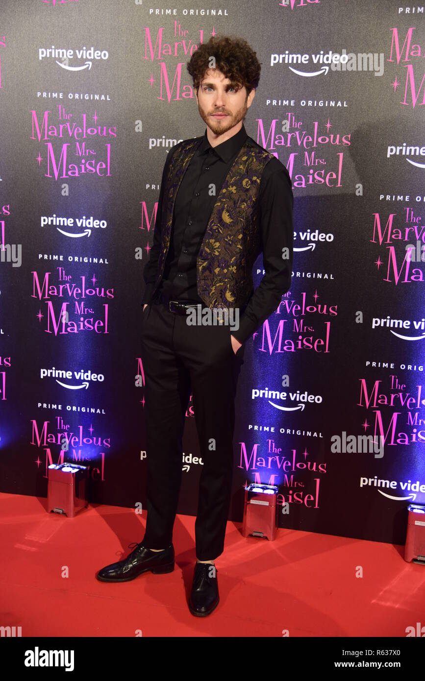 Milan, Italy. 04th Dec, 2018. Premier of the television series "The ...