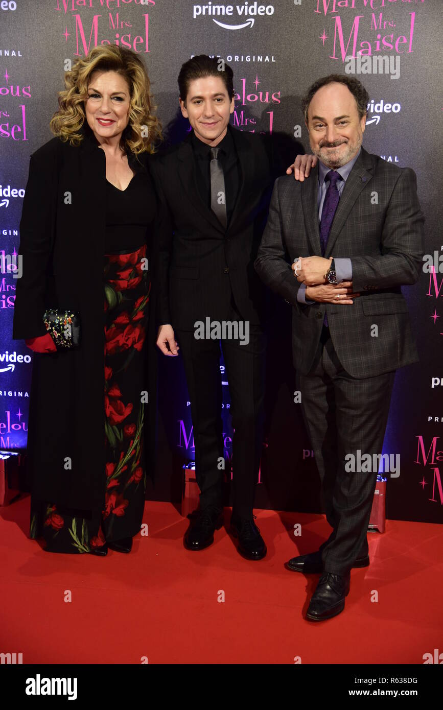 Milan, Italy. 04th Dec, 2018. Premier of the television series "The ...