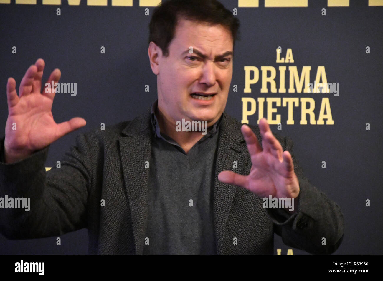 Rome, Italy. 3rd Dec 2018. Hotel Parco dei Principi - Presentation film ...