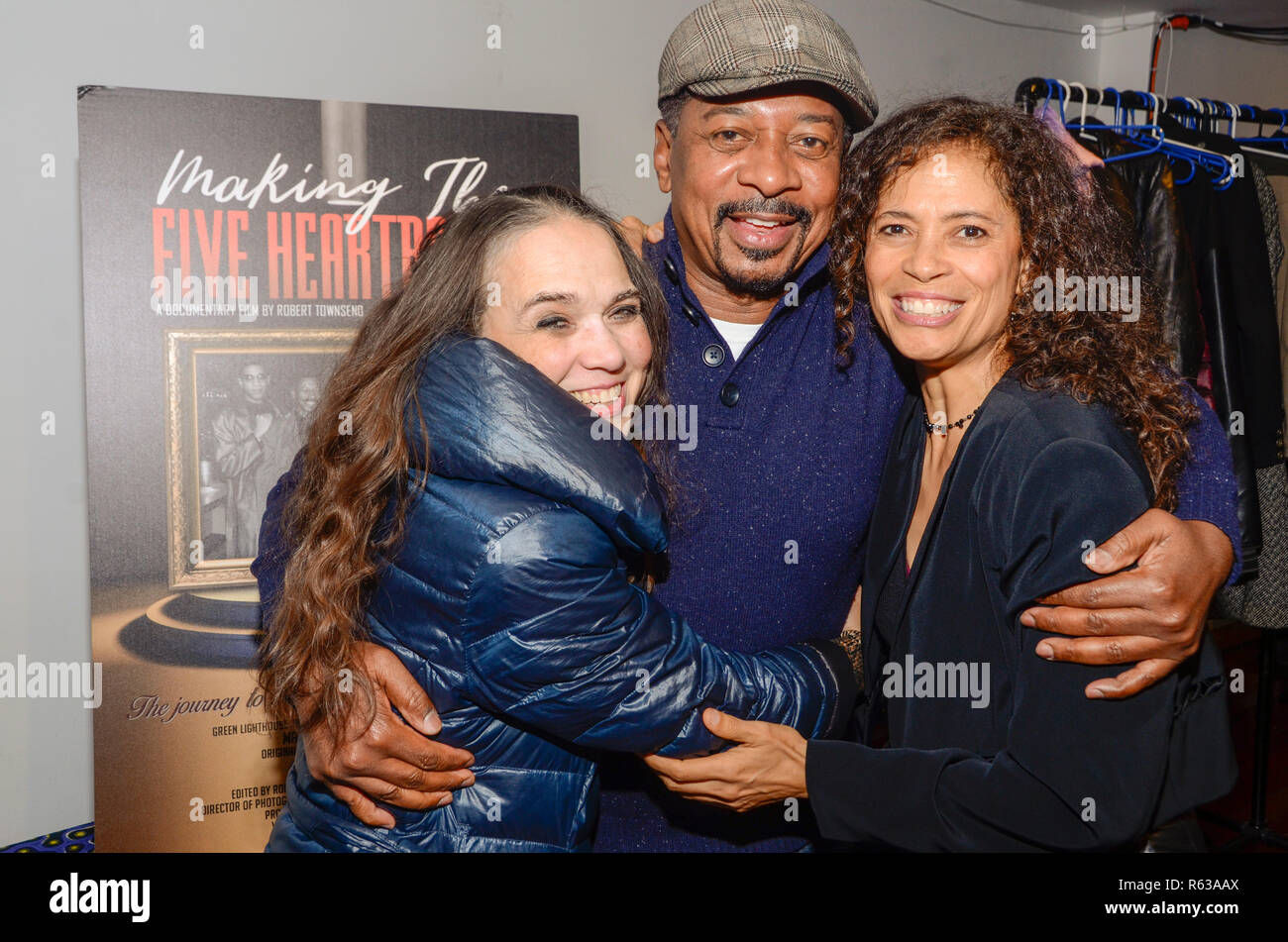 Harlem, NY, USA. 3rd Dec, 2018. Carla Brother, Robert Townsend and ...