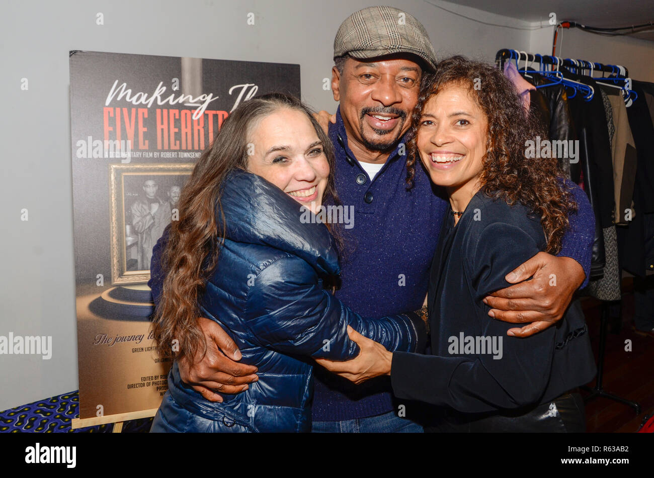 Harlem, NY, USA. 3rd Dec, 2018. Carla Brother, Robert Townsend and ...