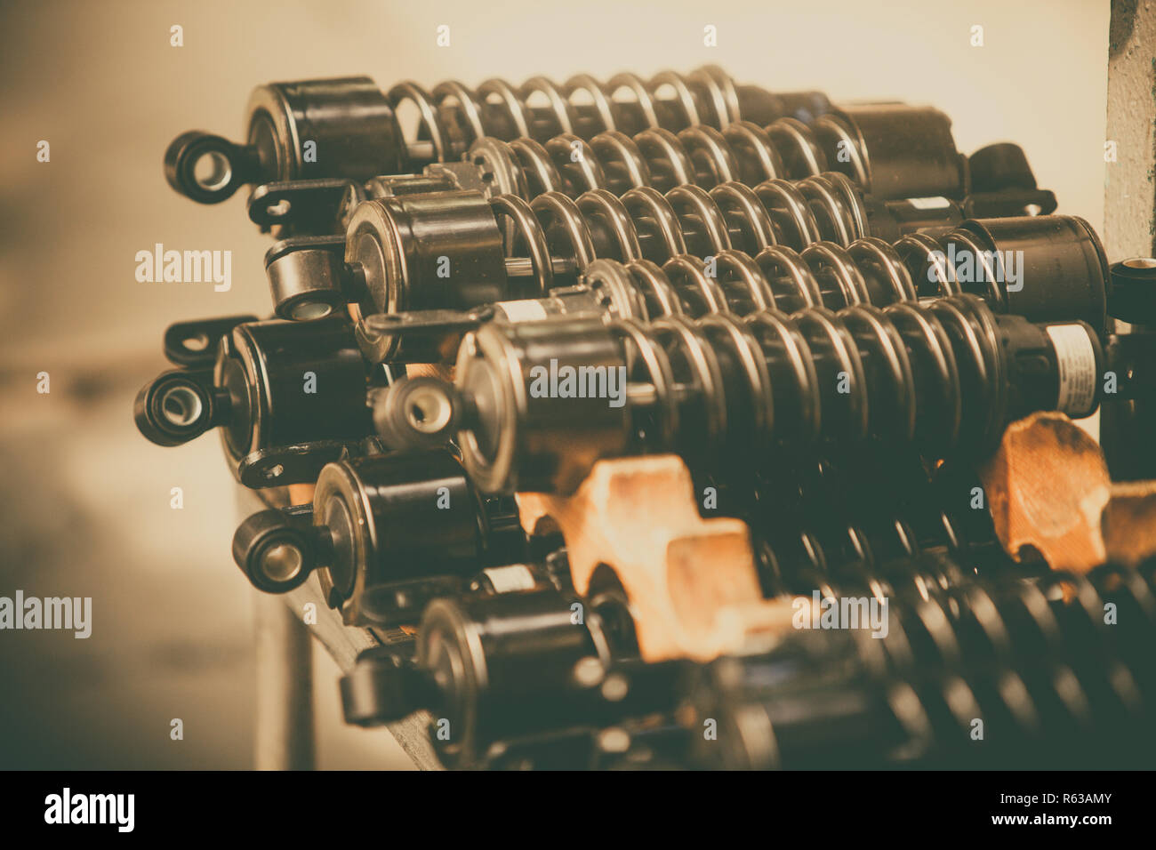 Motorbike Shock Absorbers High Resolution Stock Photography and Images ...