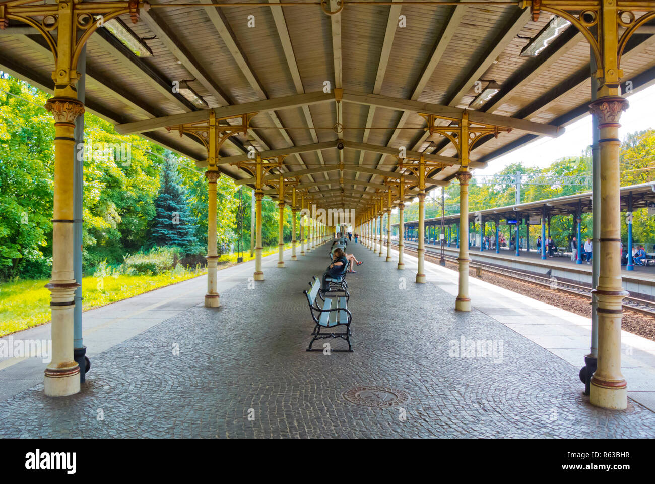 Platform covered hi-res stock photography and images - Alamy