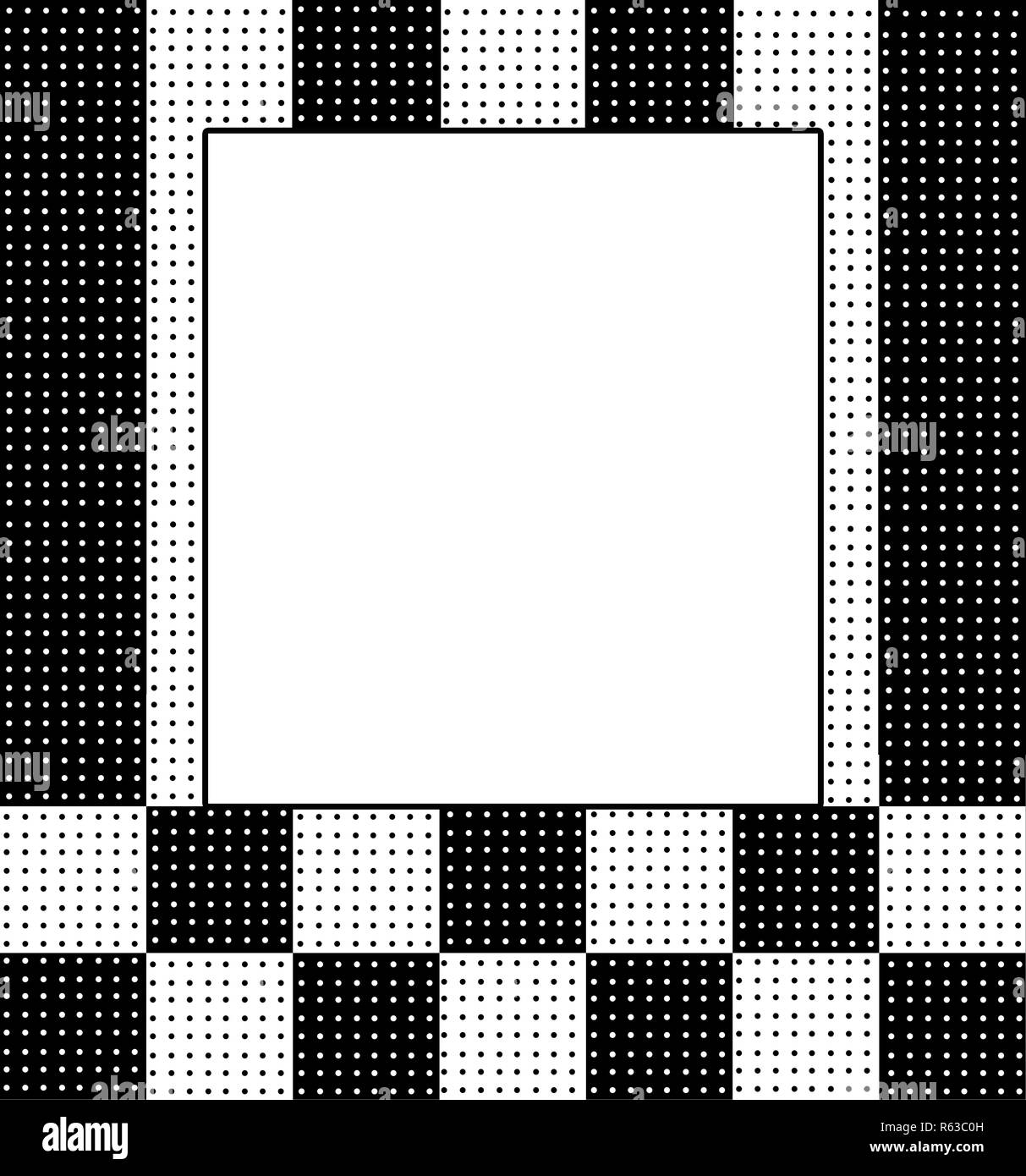 Black background white dots hi-res stock photography and images - Alamy