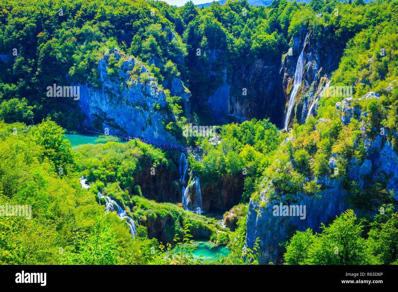 Karst waterfall hi-res stock photography and images - Alamy