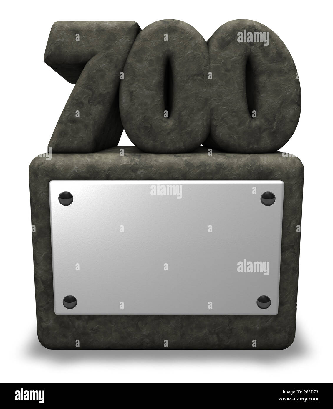 3d number 700 hi-res stock photography and images - Alamy