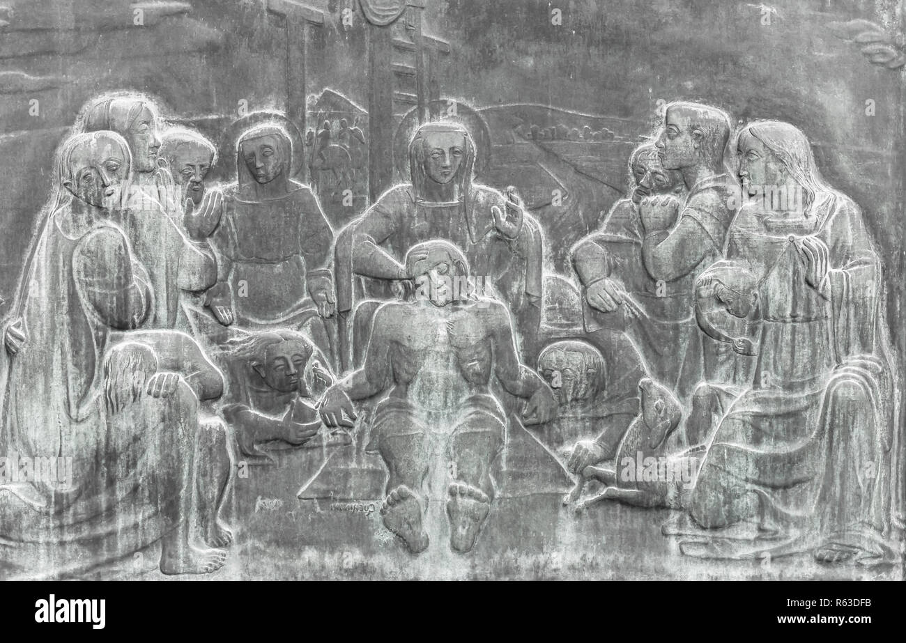 Lamentation of Christ Stock Photo - Alamy