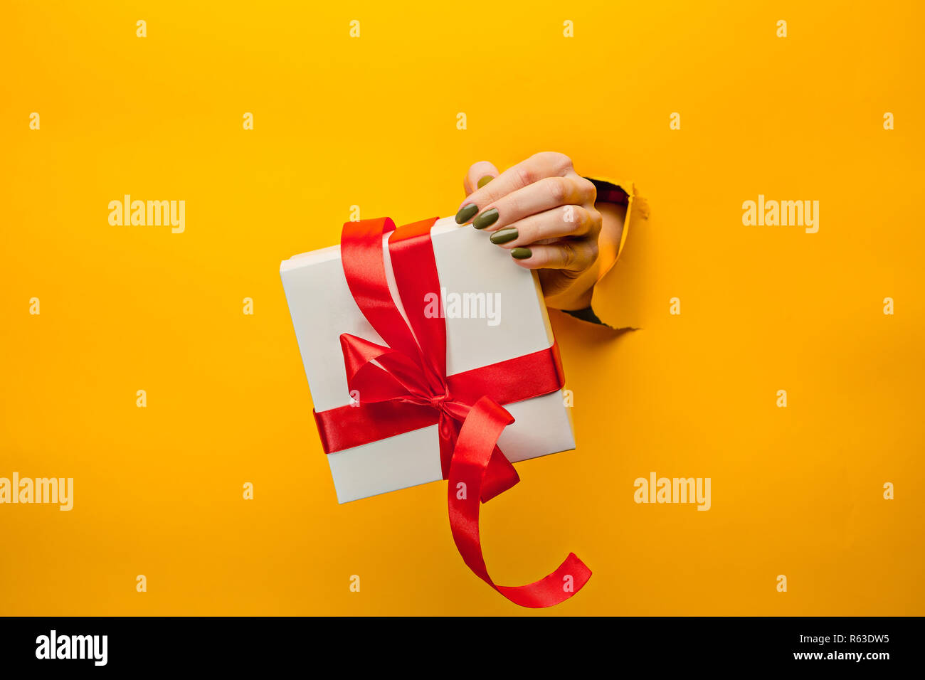 Woman rip up paper hi-res stock photography and images - Alamy