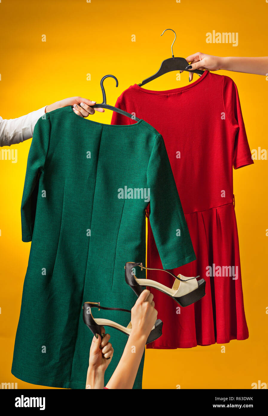 Textile, design, clothing, fashion concept Stock Photo - Alamy