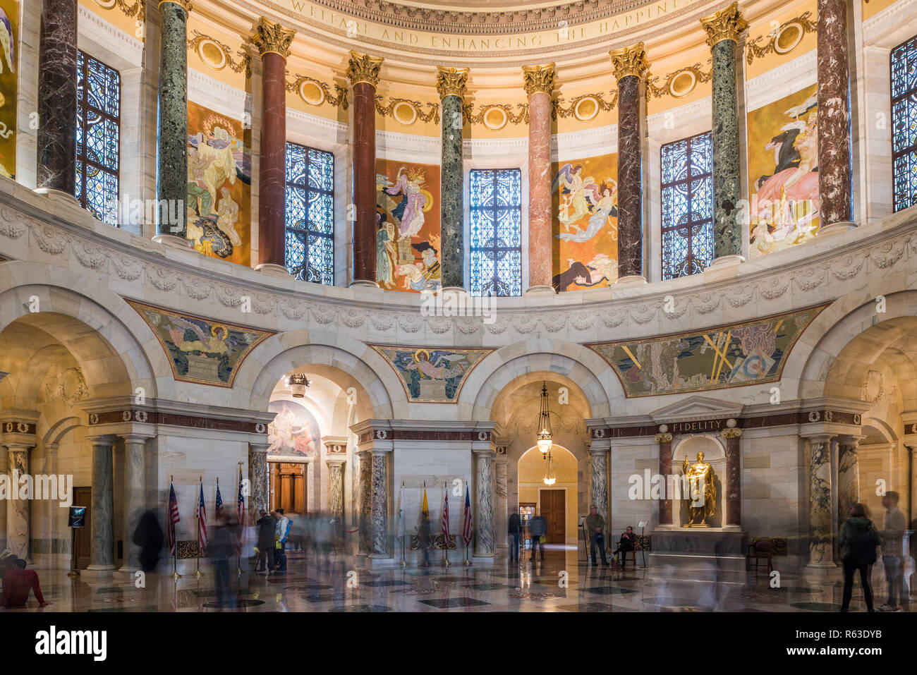Interior of the Elks National Memorial and Headquarters Stock Photo - Alamy