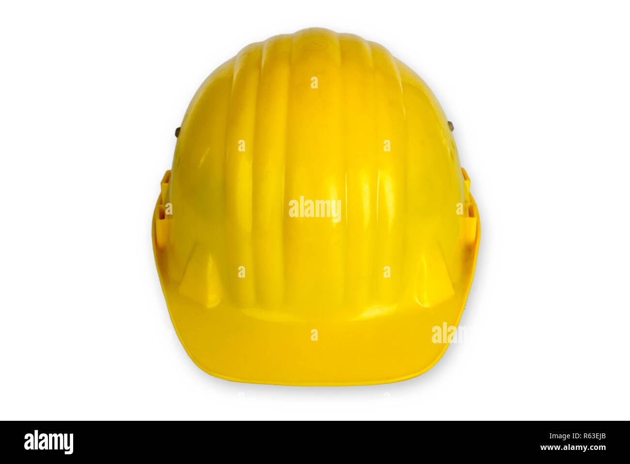 yellow safety helmet Stock Photo - Alamy