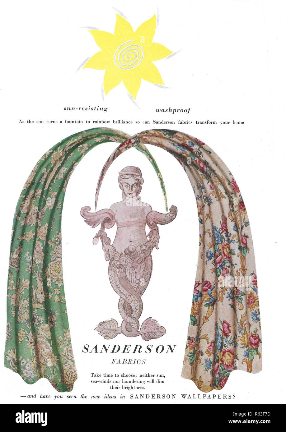 1950s uk magazine advert hi-res stock photography and images - Alamy